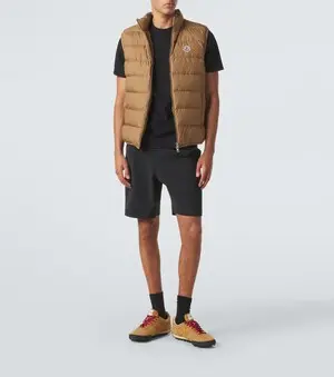 Moncler Cotton-blend Jersey T-shirt - Black