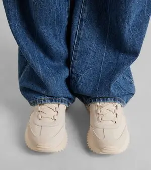 Moncler Pacey2 Lace-up Sneakers - Beige