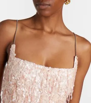 LA FUORI Fairy Glen Folly Sequin Mini Dress