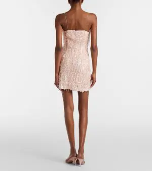 LA FUORI Fairy Glen Folly Sequin Mini Dress