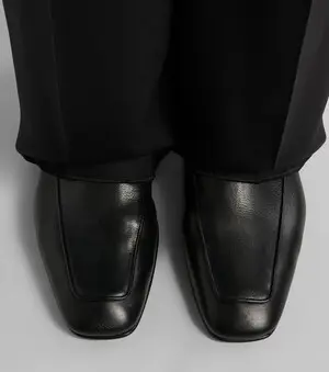 HERBERT LEVINE Leather Ankle Boots