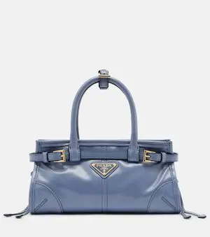 Prada Bonnie Mini Top-handle Bag - Blue