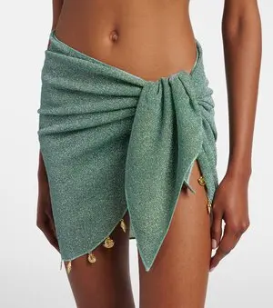 Oseree Lumière Embellished Beach Cover-up