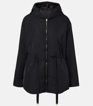 Max Mara The Cube Hooded Jacket - Black