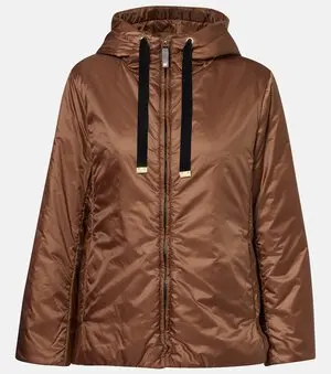 Max Mara The Cube Hooded Jacket - Brown