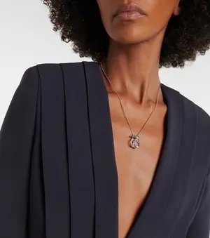 Max Mara Pleated Cady Blazer