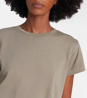 AGOLDE Adine Cotton Jersey T-shirt - Brown