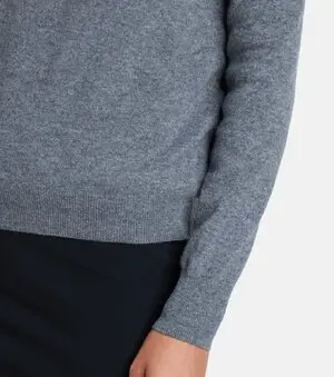 JIL SANDER Wool And Cashmere Turtleneck Sweater - Grey
