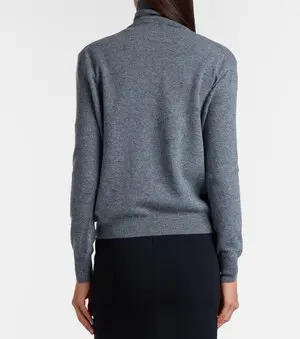 JIL SANDER Wool And Cashmere Turtleneck Sweater - Grey