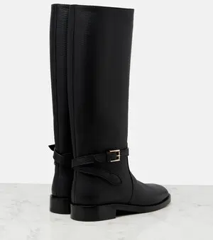 GIANVITO ROSSI Varenne Leather Knee-high Boots