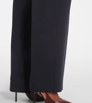 Max Mara Pleated Cady Straight-leg Pants