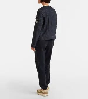 Moncler Cotton-blend Sweatpants - Blue