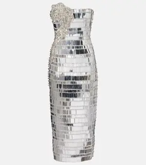 Rachel Gilbert Ariel Embellished Bustier Gown