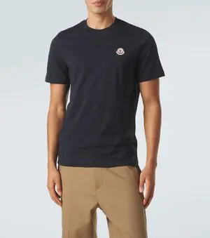 Moncler Set Of 3 Cotton Jersey T-shirts - Multicoloured