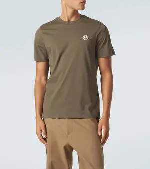 Moncler Set Of 3 Cotton Jersey T-shirts - Multicoloured