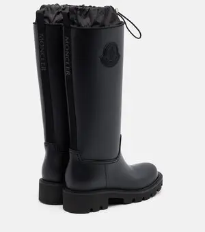 Moncler Kickstream Knee High Boots - Black