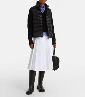 Moncler Kickstream Knee High Boots - Black