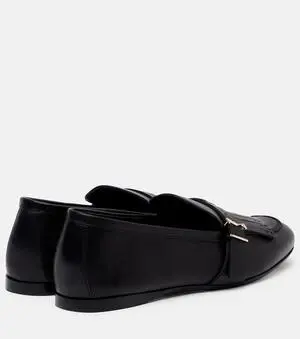Max Mara Leather Loafers