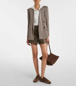 Max Mara Suede Lace-up Sneakers - Brown