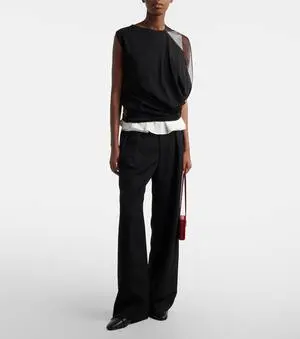 HERBERT LEVINE Leather Ballet Flats