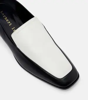 HERBERT LEVINE Leather Loafers