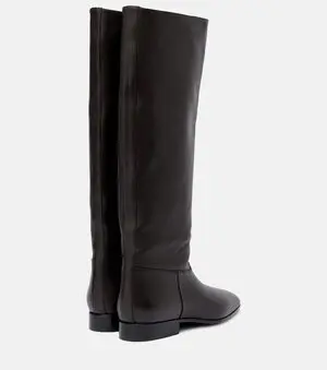 HERBERT LEVINE Knee-high Leather Boots