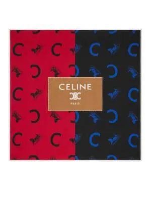 Celine Silk Twill Scarf - Multicolor