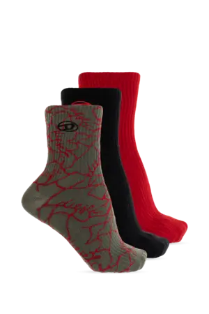 DIESEL® 3-pack Socks `skm-d-tennis-crew