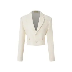 EMMA WALLACE Lucile Jacket - White