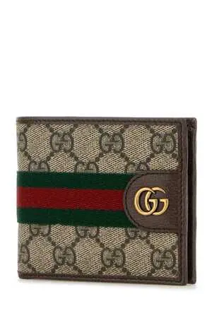 Gucci Printed Canvas Wallet