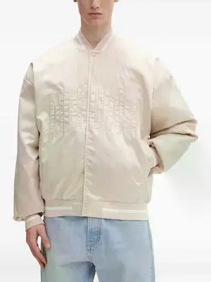 Adidas Logo Lettering Bomber Jacket