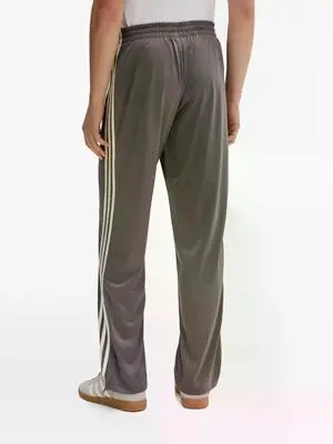 Adidas Firebird Stripe-detail Track Pants - Grey