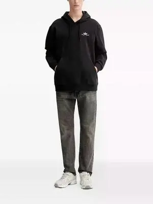 Adidas Long-sleeve Graphic Hoodie - Black