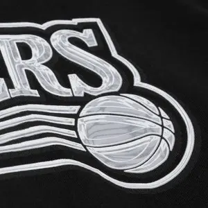 Mitchell & Ness Philadelphia 76ers Chrome Logo Hoodie By