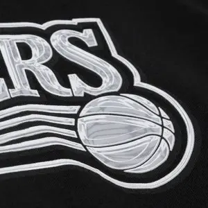 Mitchell & Ness Philadelphia 76ers Chrome Logo Hoodie By