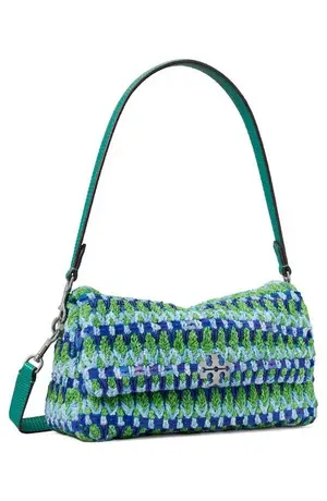 Tory Burch Small Charlie Beaded Shoulder Bag