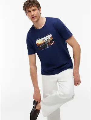 Tommy Hilfiger Nyc Skyline Graphic T-shirt