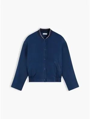 Tommy Hilfiger Linen Bomber Jacket