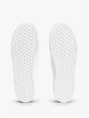 Tommy Hilfiger Pebbled Leather Platform Sneaker