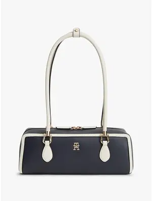 Tommy Hilfiger Monogram East-west Shoulder Bag - Space Blue