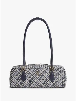 Tommy Hilfiger Jacquard Monogram East-west Shoulder Bag