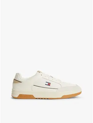 Tommy Hilfiger Leather Cupsole Sneakers