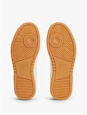 Tommy Hilfiger Leather Cupsole Sneakers