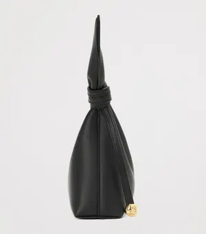 Loewe Mini Leather Shoulder Bag - Black