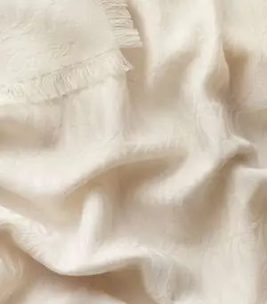 Cartier Silk-wool C De Shawl