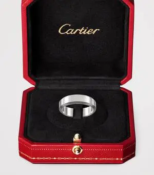 Cartier Platinum And Diamond D'amour Wedding Band