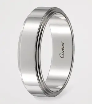Cartier Platinum And Diamond D'amour Wedding Band