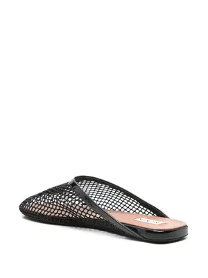 Alaïa Fishnet Slippers