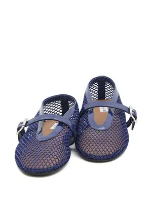 Alaïa Fishnet Ballet Flats