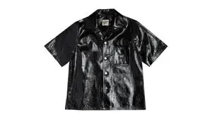 GALLERY DEPT. Leather Parker Shirt - Black